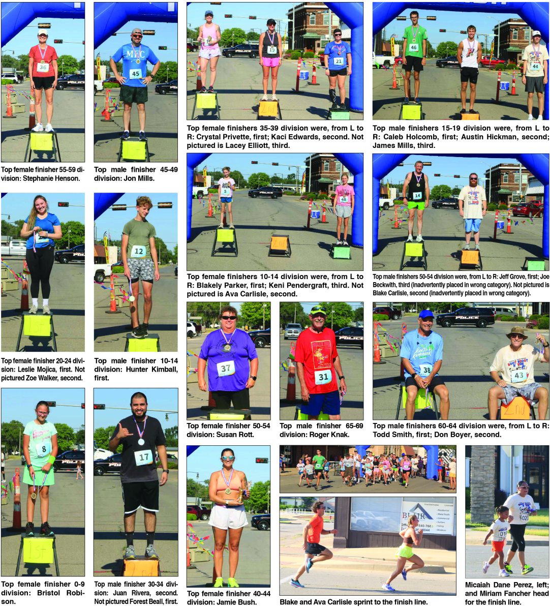 Lowder, Holcomb take top spots in Dash, 5K events – Fairview Republican
